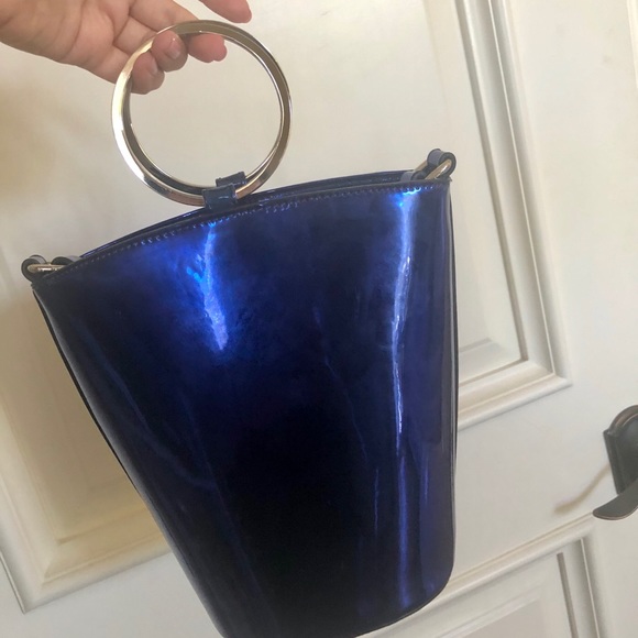 Street Level | Bags | Street Level Metallic Bucket Bag | Poshmark